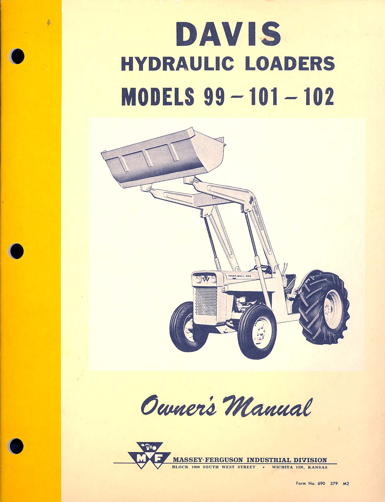 Davis Loader 99-101-102 - Owner's Manual