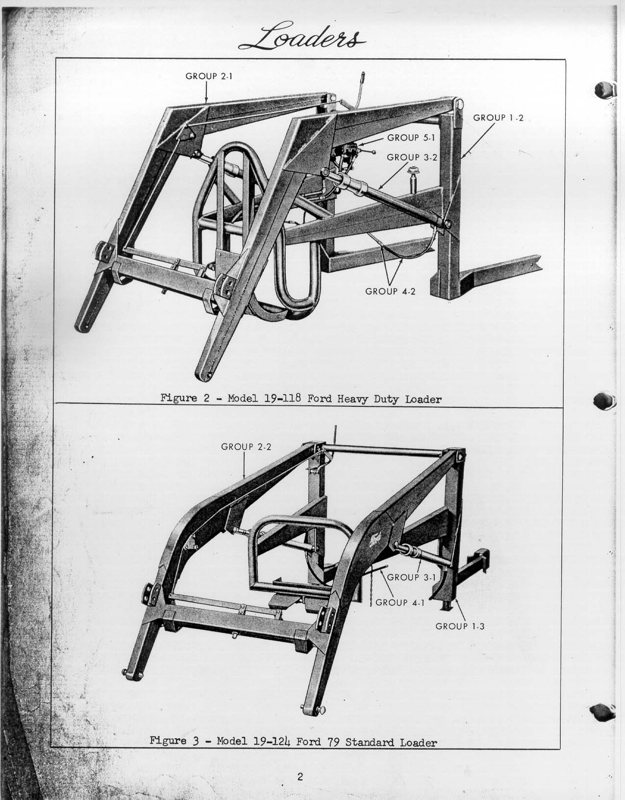 Ford 19-118 Heavy Duty Loader - parts manual
