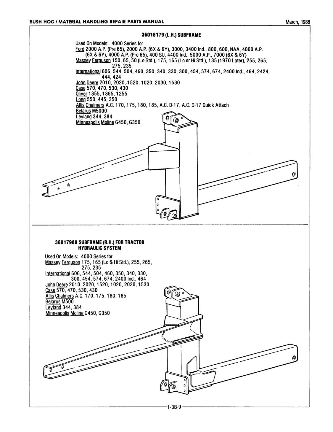 Sub-frame assembly (5 pages)