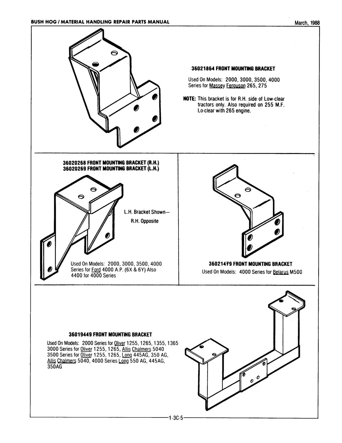 Misc. Components (5 pages)