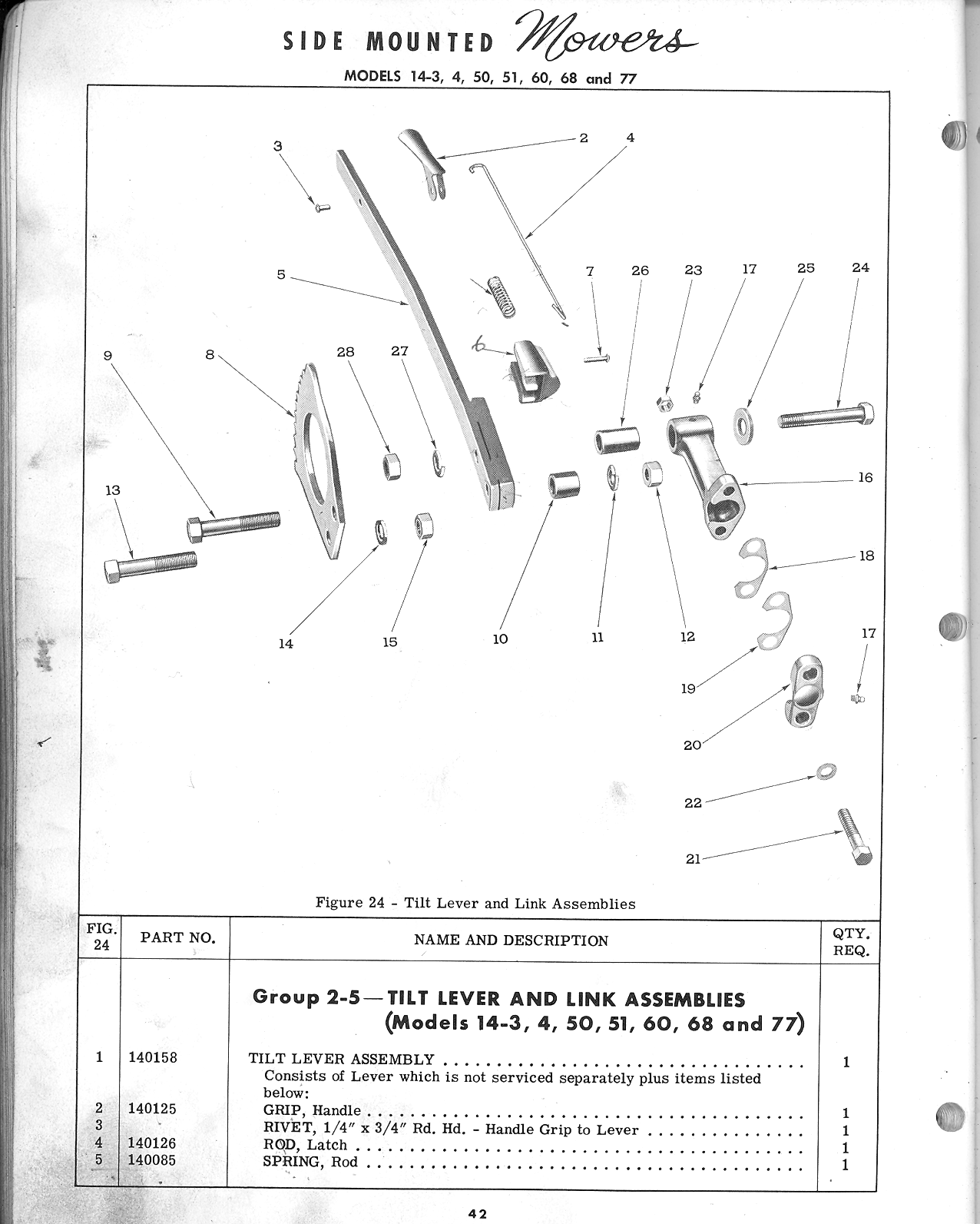 Drive Shaft, Tilt Lever (4 pages)
