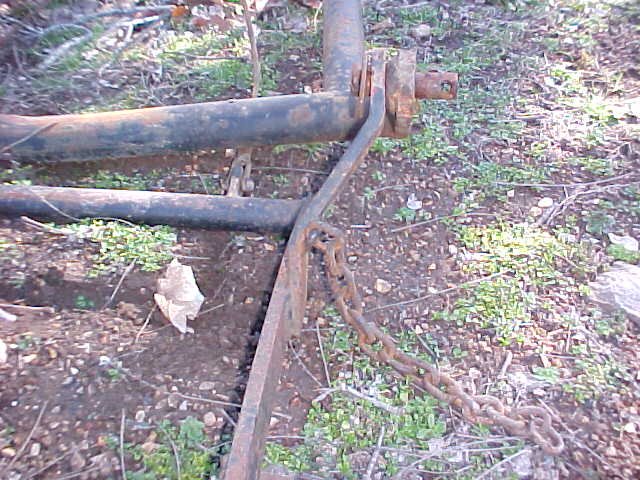 Crossmember and rear lift arms (5 pics)