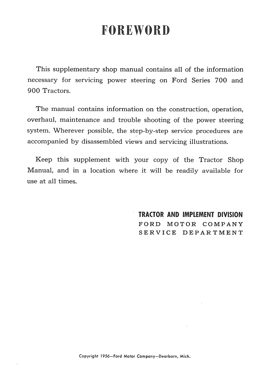 Foreword - Table of Contents (2 pages)